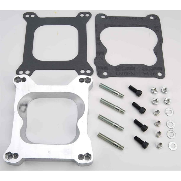 JEGS 15440 4-Barrel Carburetor Adapter Kit - Walmart.com