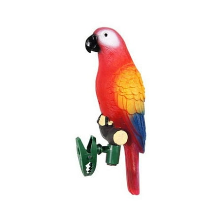 lzndeal Solar Power Led Light Bird Parrot Lamp with Clip Night Lights ...