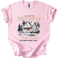 TeeMuse Porch Light On Folk Indie Music Fan Shirt Vintage Cabin Tour ...