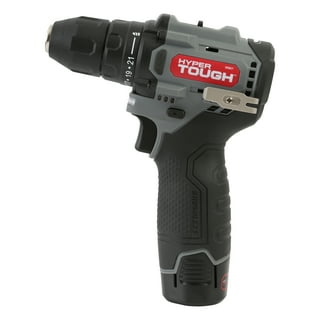 Hyper Tough 12V Max* Lithium-ion Cordless 3/8-inch Drill Driver with 1 ...