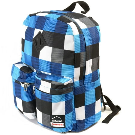 Alpine Swiss Major Back Pack Bookbag School Bag Daypack Backpack Travel ...