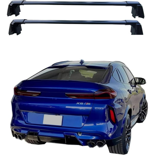 ROKIOTOEX Coyote Roof Rack Crossbars Fits 2020-2024 BM-W X6 M, X6 Flush ...