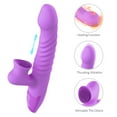 Silicone Rabbit Vibrator With 7 Frequency Modes Heating Thrusting