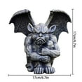 Zorvai Winged Gargoyle Statue Guardian EvilDem0nSculptureHa110weenResin ...