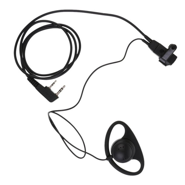 Ear Hook Earpiece Headset 2-Pins Connector for Two- - Walmart.ca