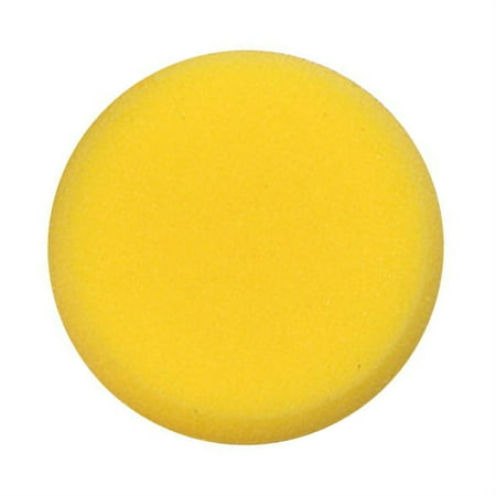 Round Painting Yellow Sponge Artist Brushes Watercolor brush Painting ...