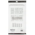 Sticko Silver XI Poster Alphabet Stickers, 97 Piece - Walmart.com