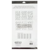 Sticko Silver XI Poster Alphabet Stickers, 97 Piece - Walmart.com