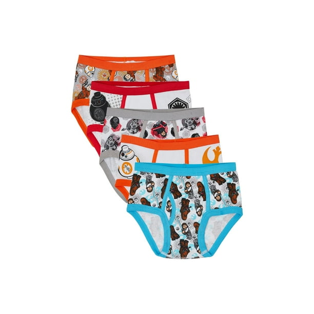 LEGO Star Wars - LEGO Star Wars, Boys Underwear, 5 Pack Briefs (Little ...