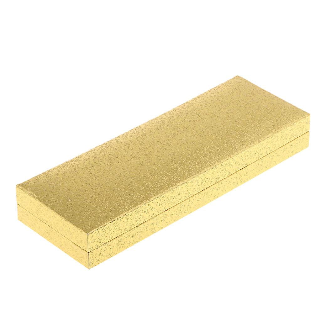 Fountain Pen Holder Case Pouch Storage Pen Gift Box Empty Golden ...