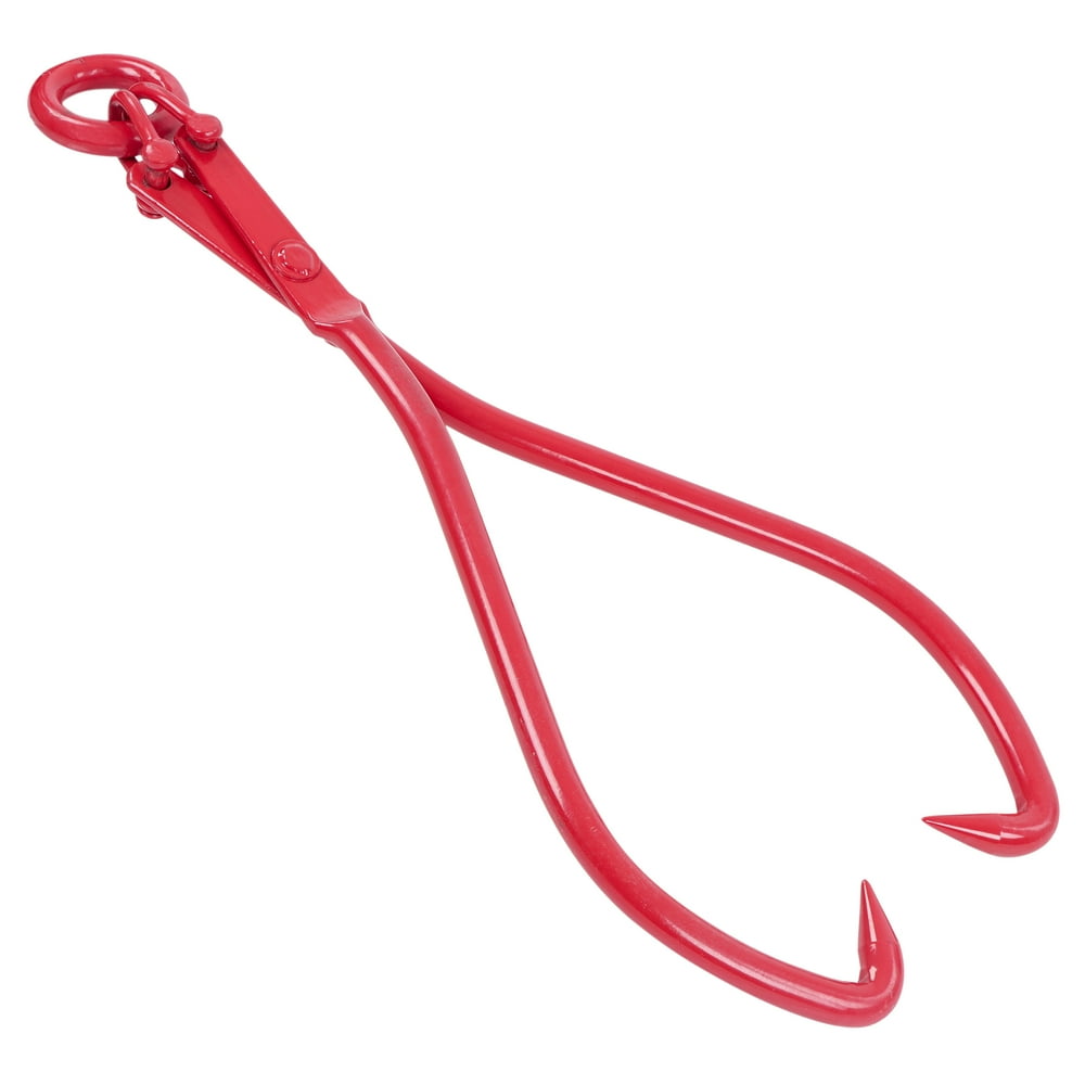 Felled Timber Claw Hook 32in Log Lifting Tongs Heavy Duty Grapple ...