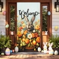 Fzsteel Easter Door Curtain Party Decorations Easy Setup and Removal ...