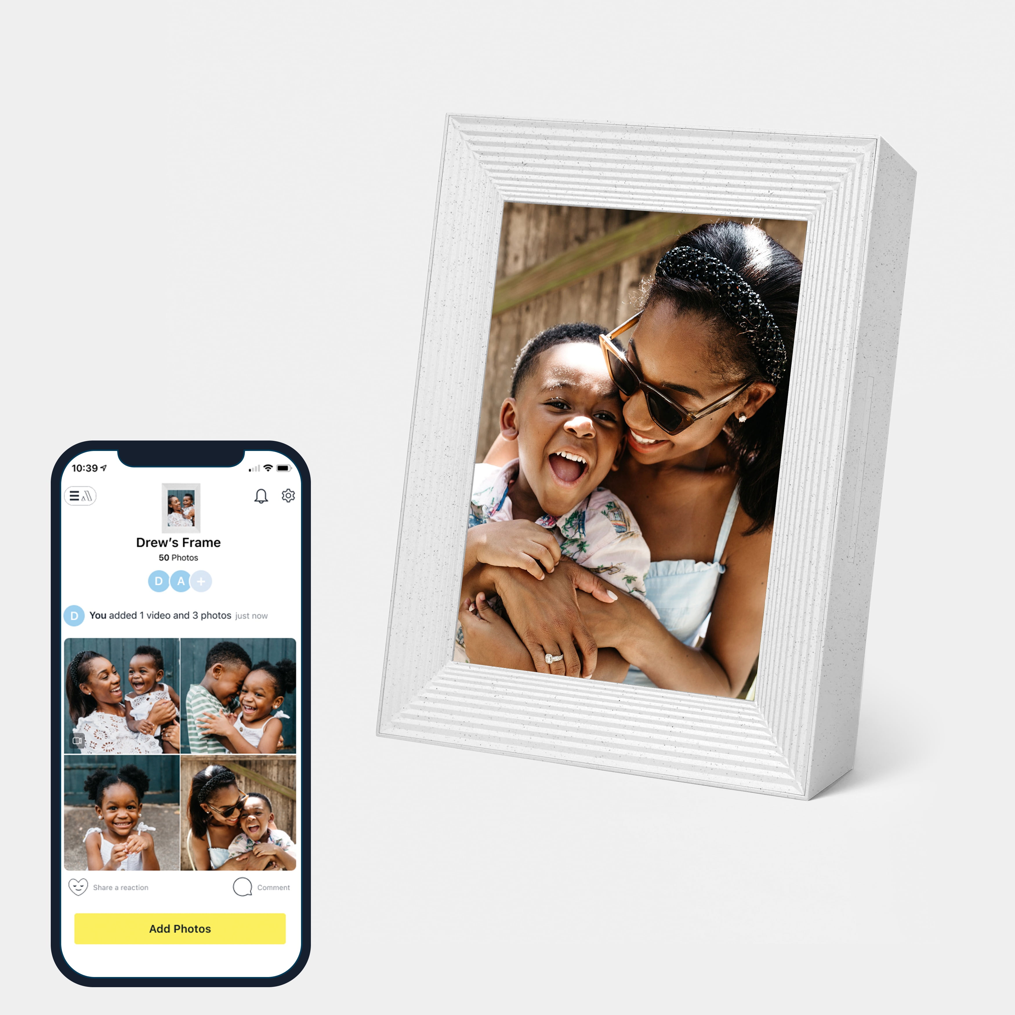 Mason by Aura Frames 9-inch HD Wi-Fi Digital Picture Frame with Free ...