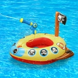 HopeRock Fun Pirate Ship Pool Float Toy, Inflatable Ride-on for Cool ...