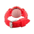 Mickey Mouse Boys' Red Plastic Time Teacher Watch, Red Silicon Strap ...