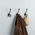 Franklin Brass Jumbo Hammered Metal Hooks, Brushed Oil Rubbed Bronze ...