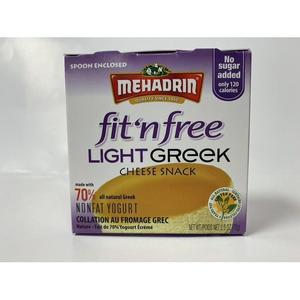 Mehadrin fit'nfree Light Greek Cheese Snack, Light greek cheese snack ...
