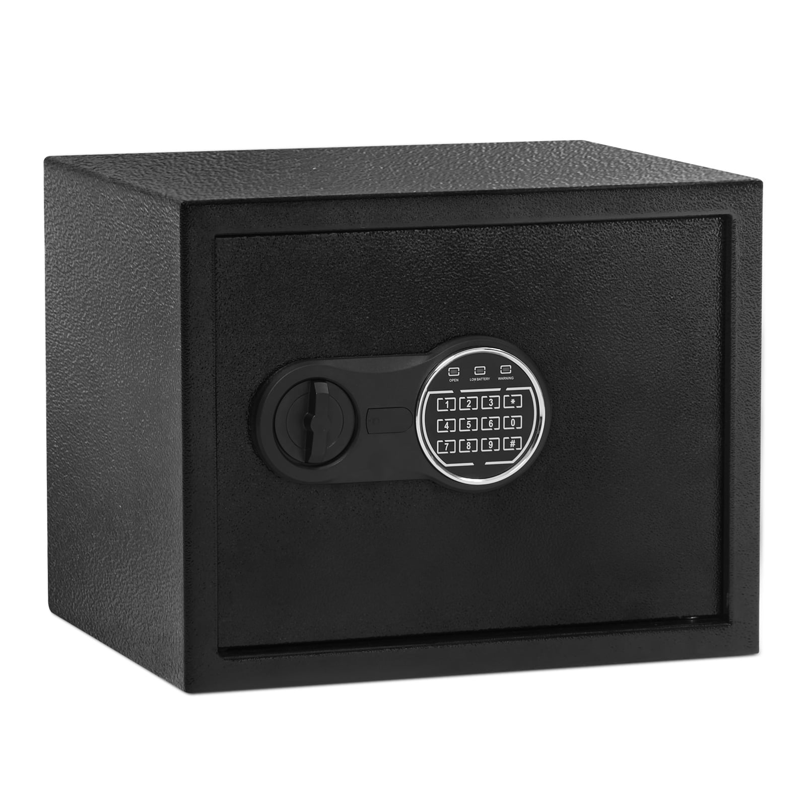 Home Digital Security Safe with Keypad Lock, Steel Safe with Interior ...