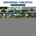 1500 Lbs 15 Cu Ft Steel Dump Cart, Heavy Duty Utility Trailer with ...