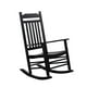 B&Z KD-30B Wooden Rocking Chair Classic Porch Rocker Outdoor Indoor ...