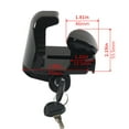 Aluminum Towing Lock Trailer Locks Lock Shackle Padlocks Coupler Lock ...