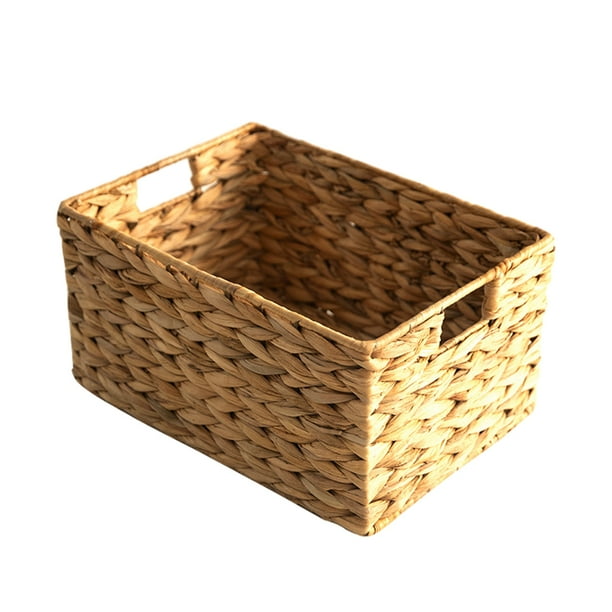 relayinert Durable Braided Wood Basket - For Storage And Organization ...