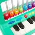 Battat Croco Pop Piano Toy Keyboard with Songs Sounds Lights, Baby and ...