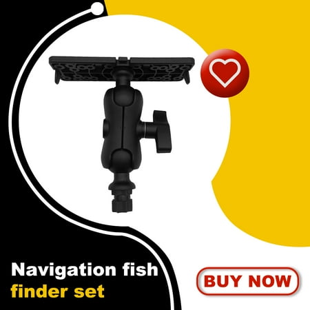 Fish Finder Mount Portable 360 Degree Adjustable Fixing Fish Finder ...