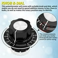 10K Potentiometer Single Turn Carbon Film Rotary Potentiometer 10K Ohm ...