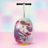 Flyte Kids' 18 inch Hard Shell Roller Suitcase Scooter – Luna the ...
