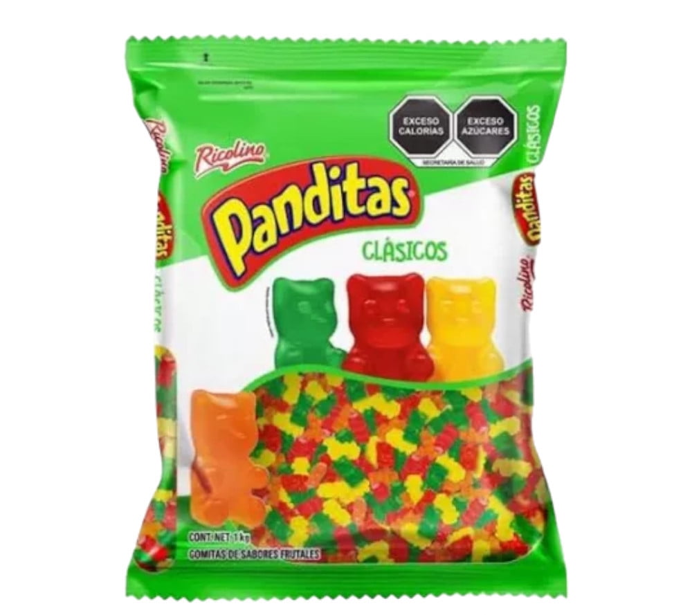 Gomitas Ricolino Panditas Frutales 1 kg | Walmart en línea