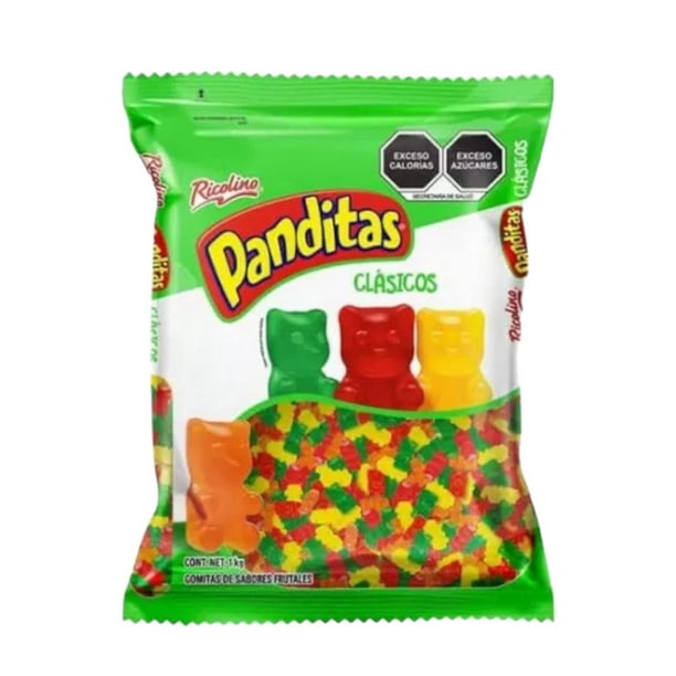 Gomitas Ricolino Panditas Frutales 1 kg | Walmart en línea