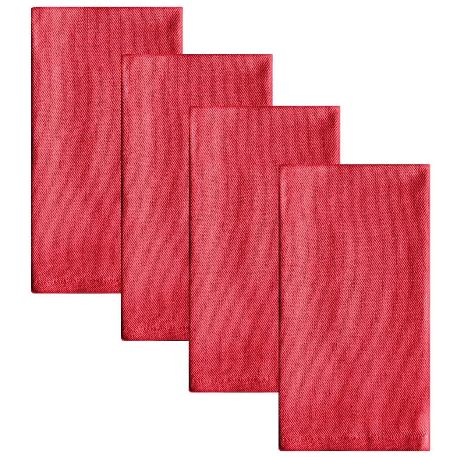 Click here for Fabstyles Casual Classic Set Of 4 Cotton Napkin Gr... prices