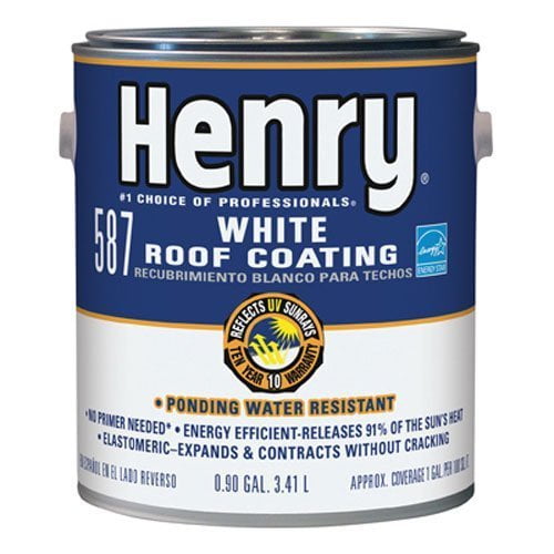 HENRY HE587046 Roof Coating, White - Walmart.com