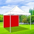 Instant Pop-Up Side Wall Tent, 9.84x9.84ft Sidewall, Waterproof Fabric ...