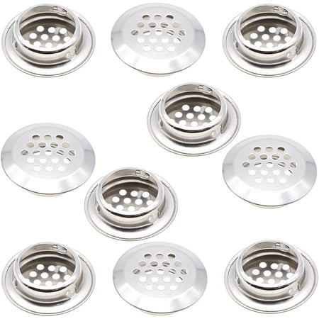 Stainless Steel Air Vent Louver, 19mm Bottom Diameter Slope Round ...