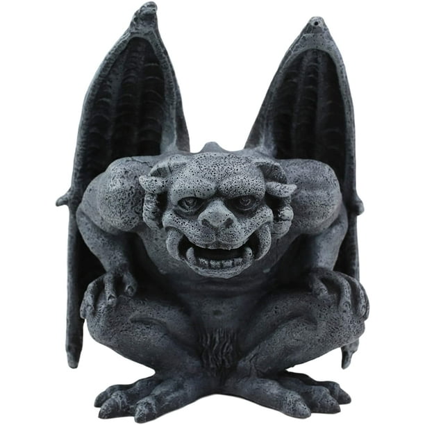 Ebros Ram Horned Demon Winged Gargoyle Bellowing Wild Statue 6" Tall ...