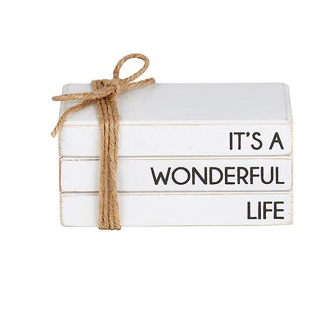 Christian Brands G4921 Stacked Its A Wonderful Life Tabletop or Blocks ...