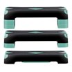 The Step Original Health Club Aerobic Step Risers in Black/Gray for Use ...