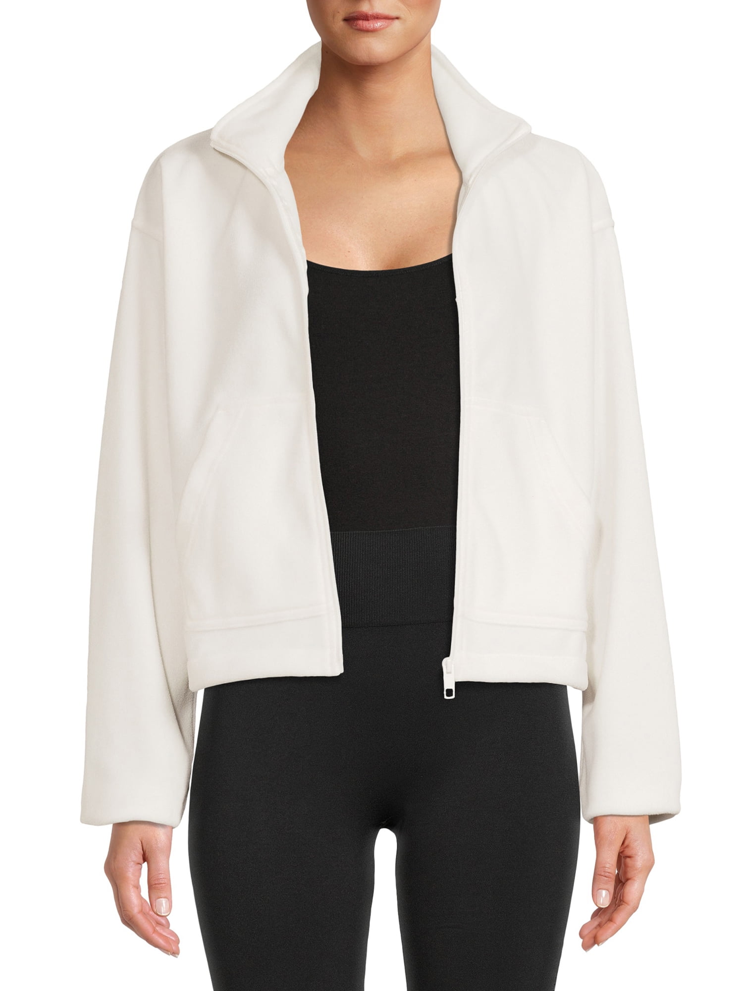 Avia Women's Full Zip Micro Fleece Jacket - Walmart.com