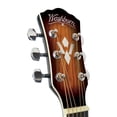 Washburn 6-String Right-Handed Acoustic Guitar Pack with Clip-On ...