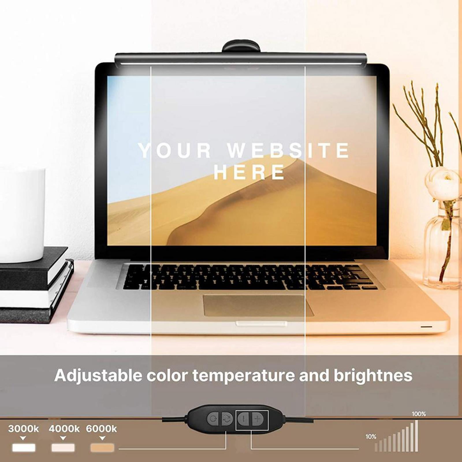 Reading Laptop Monitor LED Light USB Lamp Office Desk Lamp For LCD ...