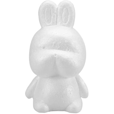 HTOOQ Modeling Foam Rabbit Shaped Polystyrene Foam DIY Craft Foam for ...