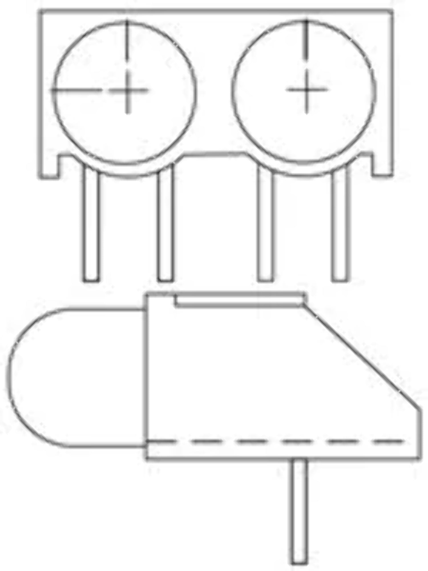 550-5807 LED Circuit Board Indicator LED Circuit Board Indicator Single ...
