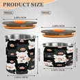 30OZ Food Storage Can - Keep Coffee Tea Flour & More Fresh - Ideal for ...