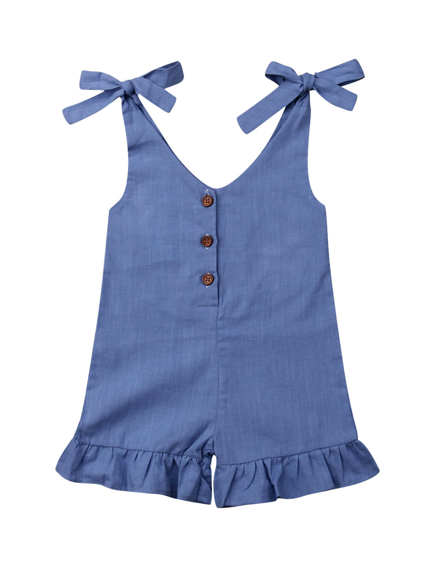 Dewadbow Summer Toddler Kids Baby Girl Clothes Ruffle Bib Overalls ... Dewadbow Summer Toddler Kids Baby Girl Clothes Ruffle Bib Overalls ...