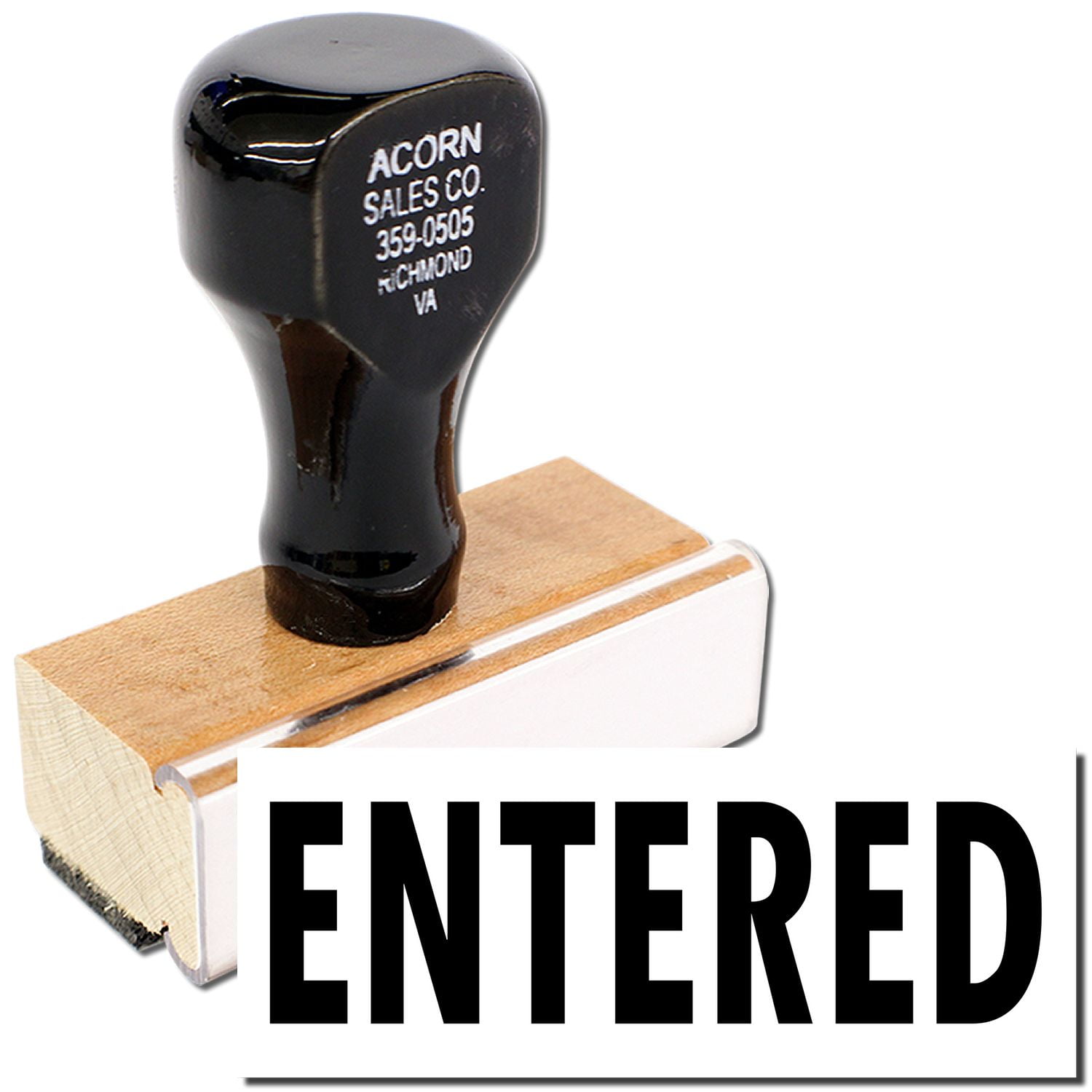 Entered Rubber Stamp, Wooden Handle Rubber Stamp, Laser Engraved Dies ...