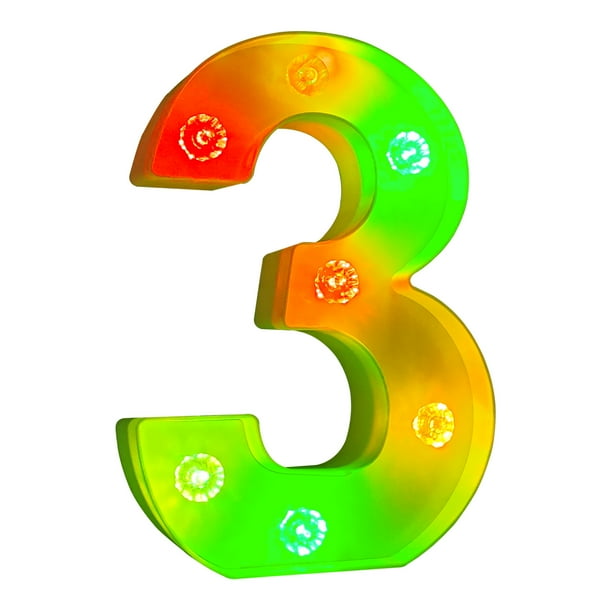 LED Letter Lights Light Up Letters Sign for Night Light, Alphabet ...