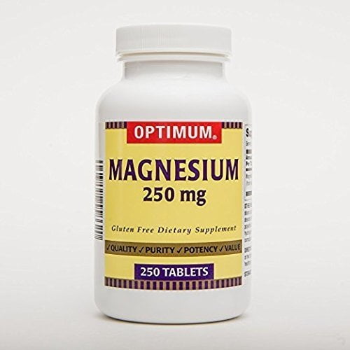 Optimum Magnesium Tablets, 250 Mg, 100 Ct - Walmart.com