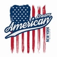 CafePress - American Dream – Vintage USA Flag Typography T Shi - Cute ...